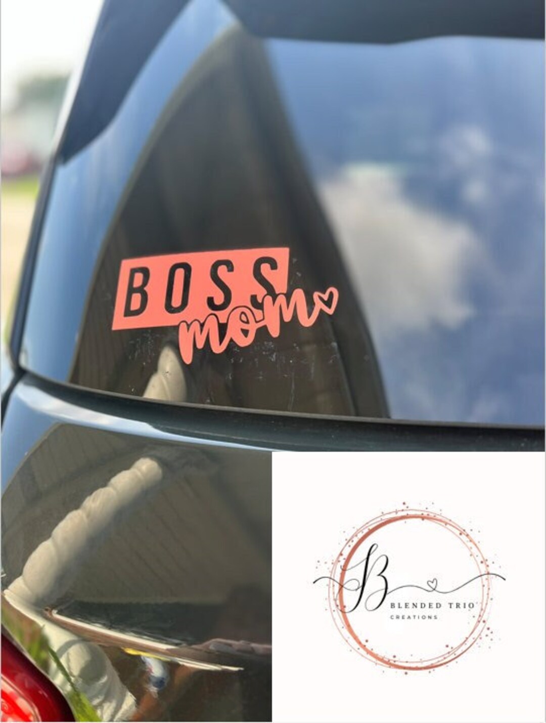 Boss Mom Decal Car Decal Vinyl Decal Tumbler Decal Laptop Decal Decal ...