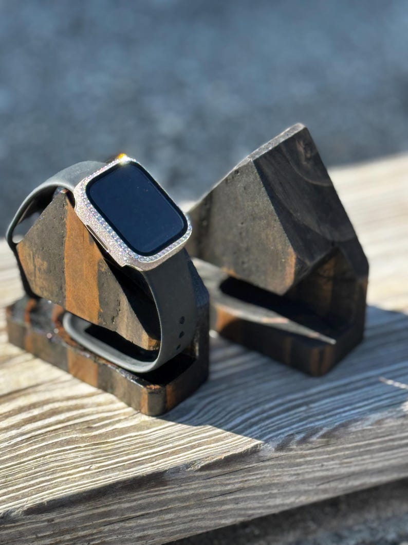 Handmade Ebony Watch Stand, Nightstand Organizer, Gift for Him - Etsy
