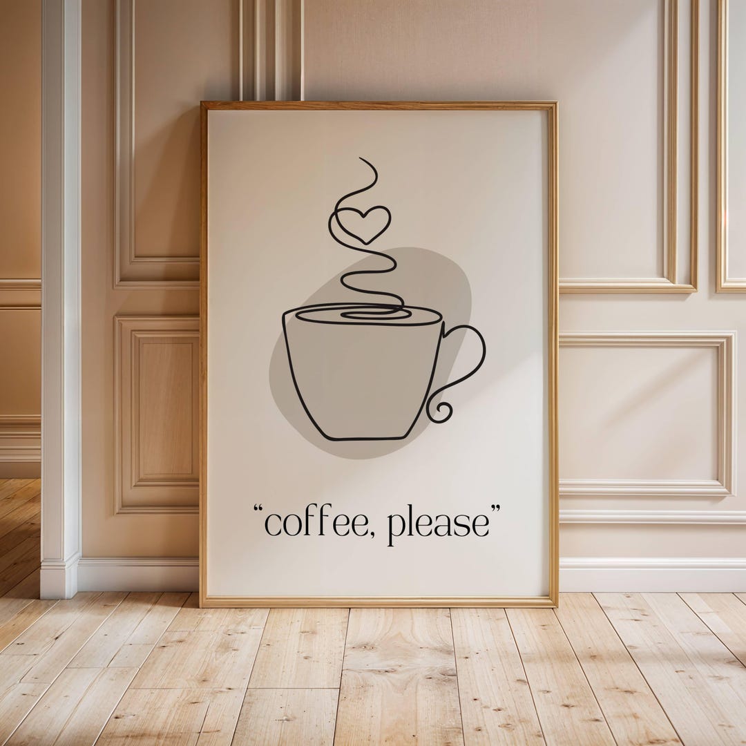 Poster Kitchen coffee, Poster Kitchen Coffee, Poster Coffee Cup, Art ...