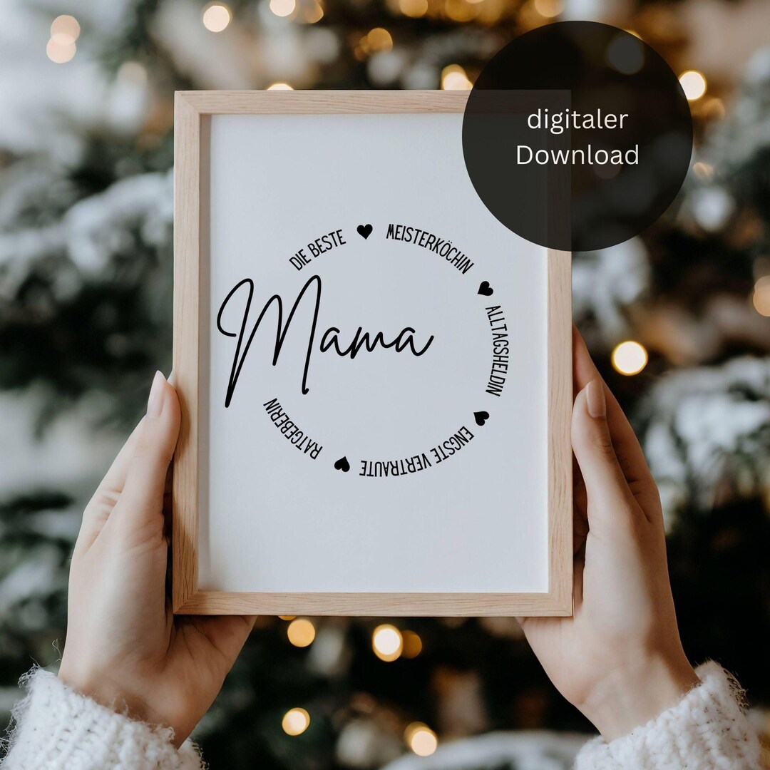 Poster mama, Mama Poster, Christmas Gift for Mom, Gift for Mom, Gift ...