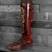 Leather Greaves Pattern / Leather Armor / Digital Download - SCA / Larp ...