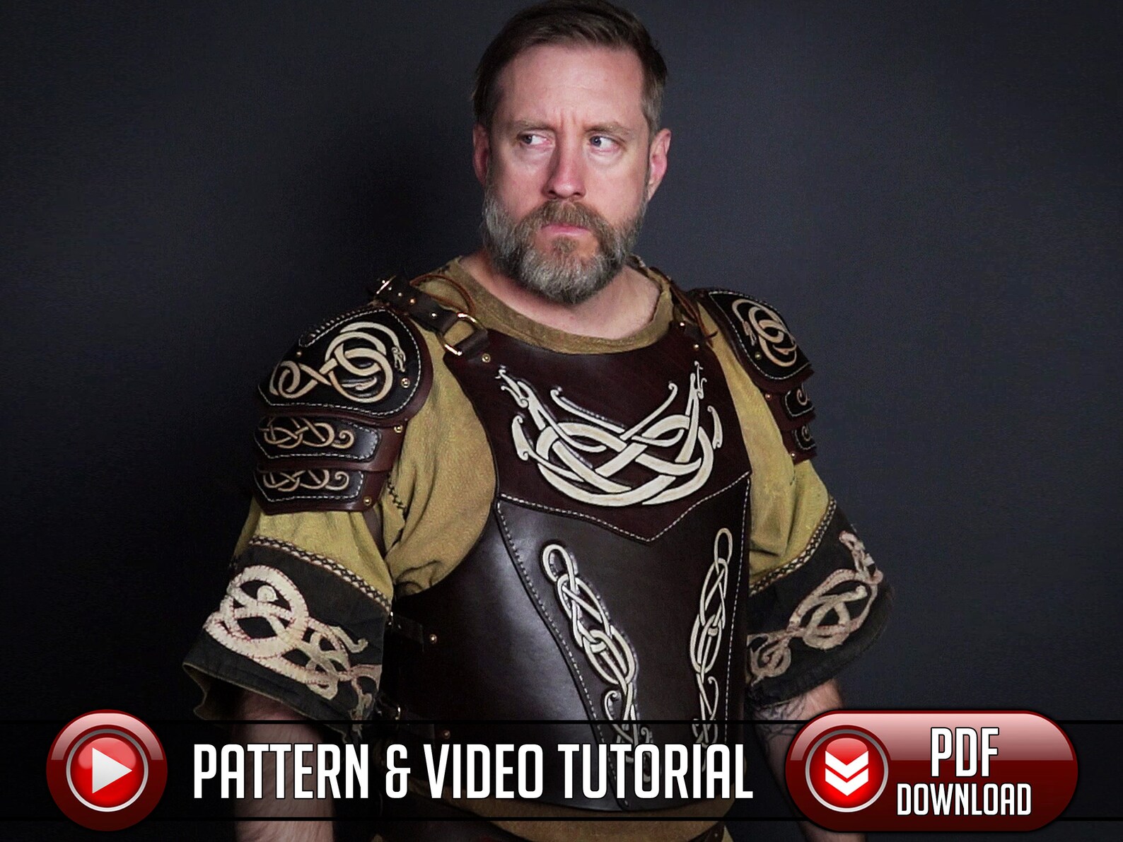 Leather Armor Pattern Pack - / SCA / Larp / Costume - 15% off - PDF ...