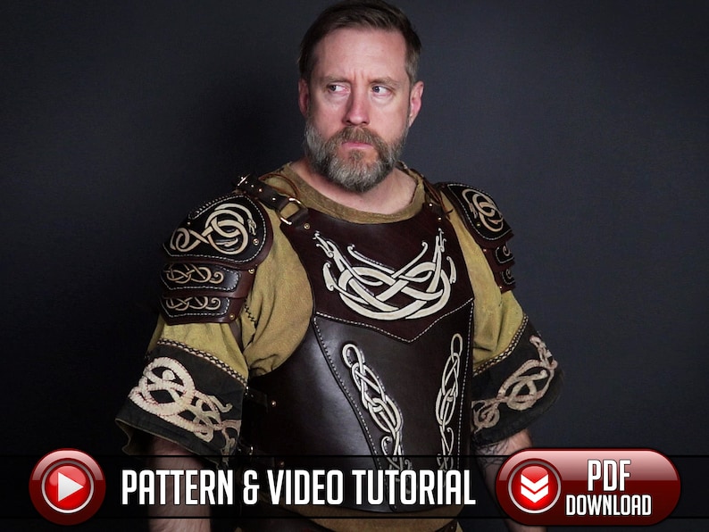 Leather Armor Pattern Pack - / SCA / Larp / Costume - 15% off - PDF ...