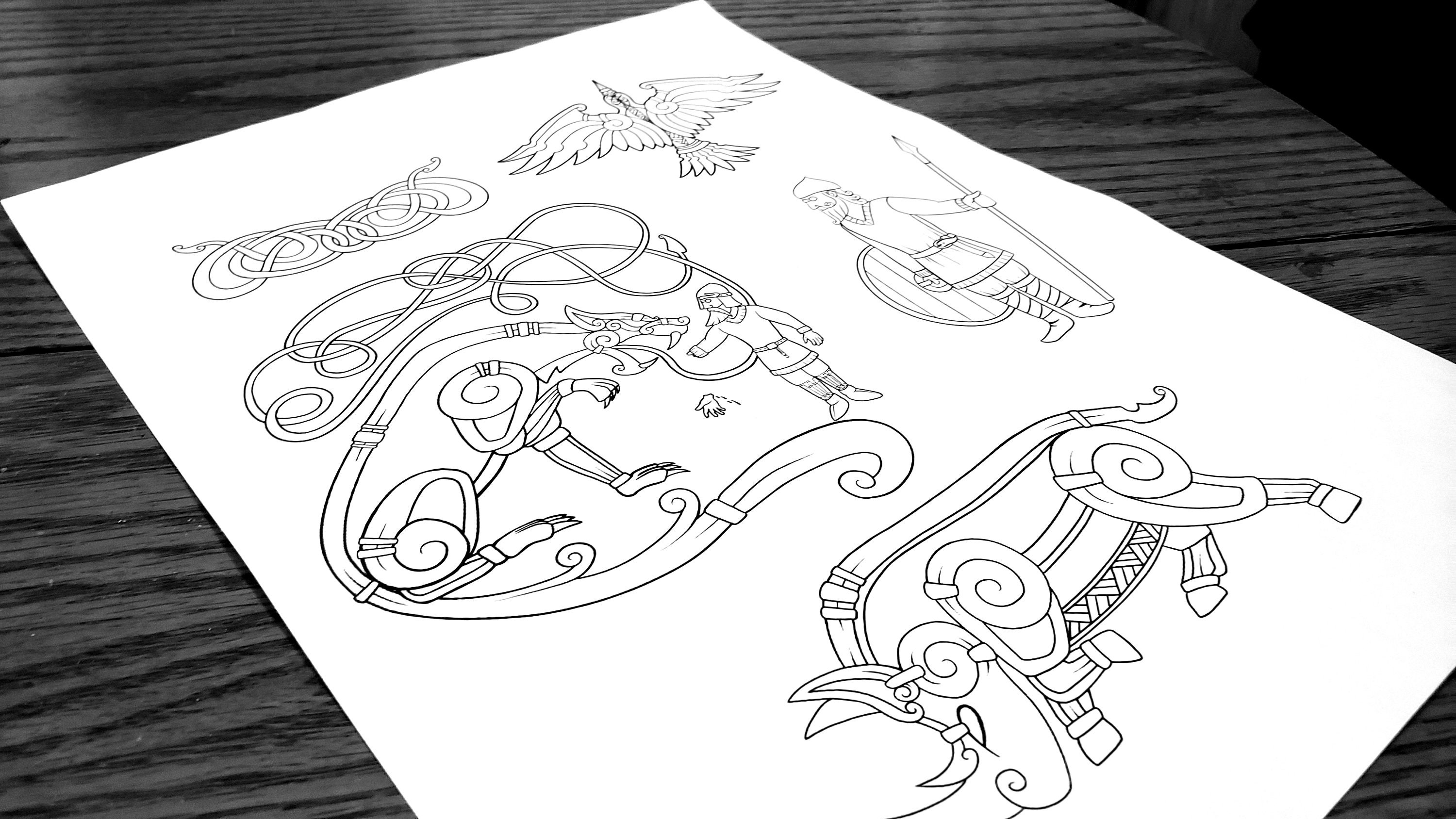 Viking Artwork Bundle / All My Artwork / Digital Download - 25% off ...