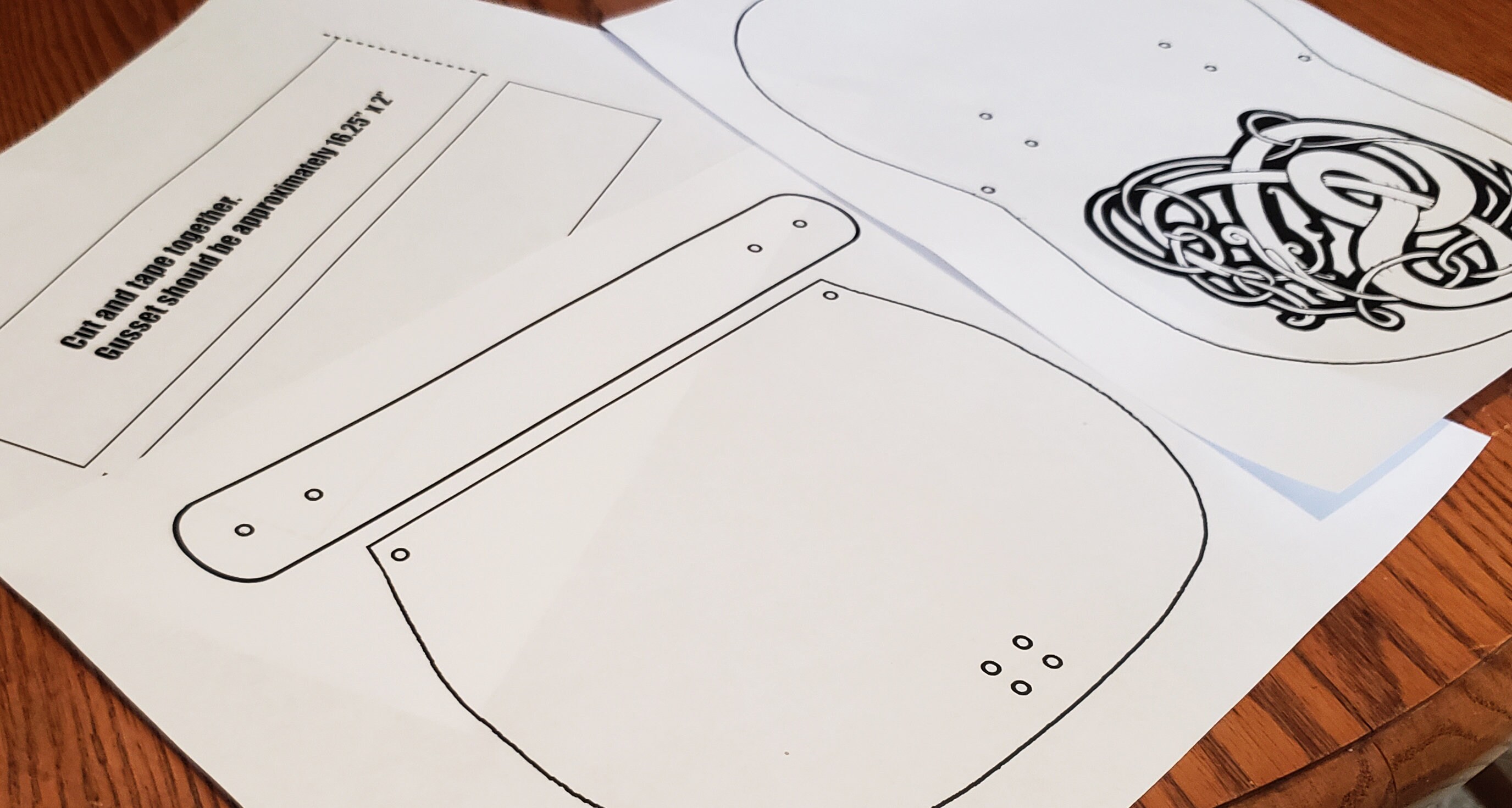 Leather Viking Belt Pouch Pattern / Digital Download / Viking | Etsy