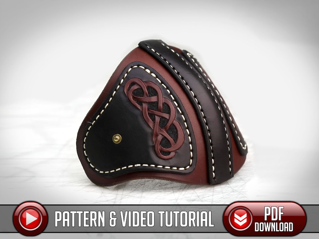 Leather Elbow Armor Pattern / Viking Artwork / Digital Download SCA ...