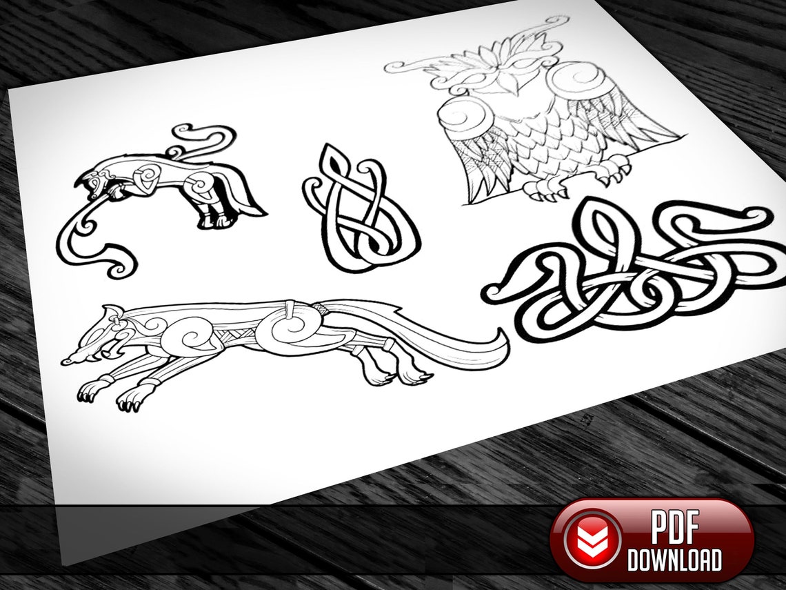 Viking Art Pack / Digital Download 08 - Etsy