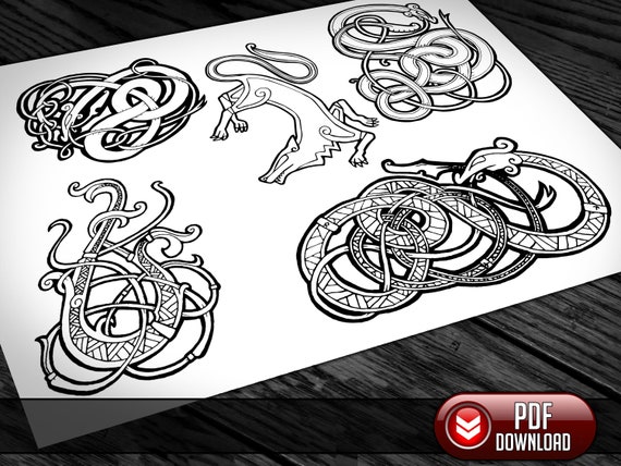 Viking Art Pack / Digital Download 03 | Etsy