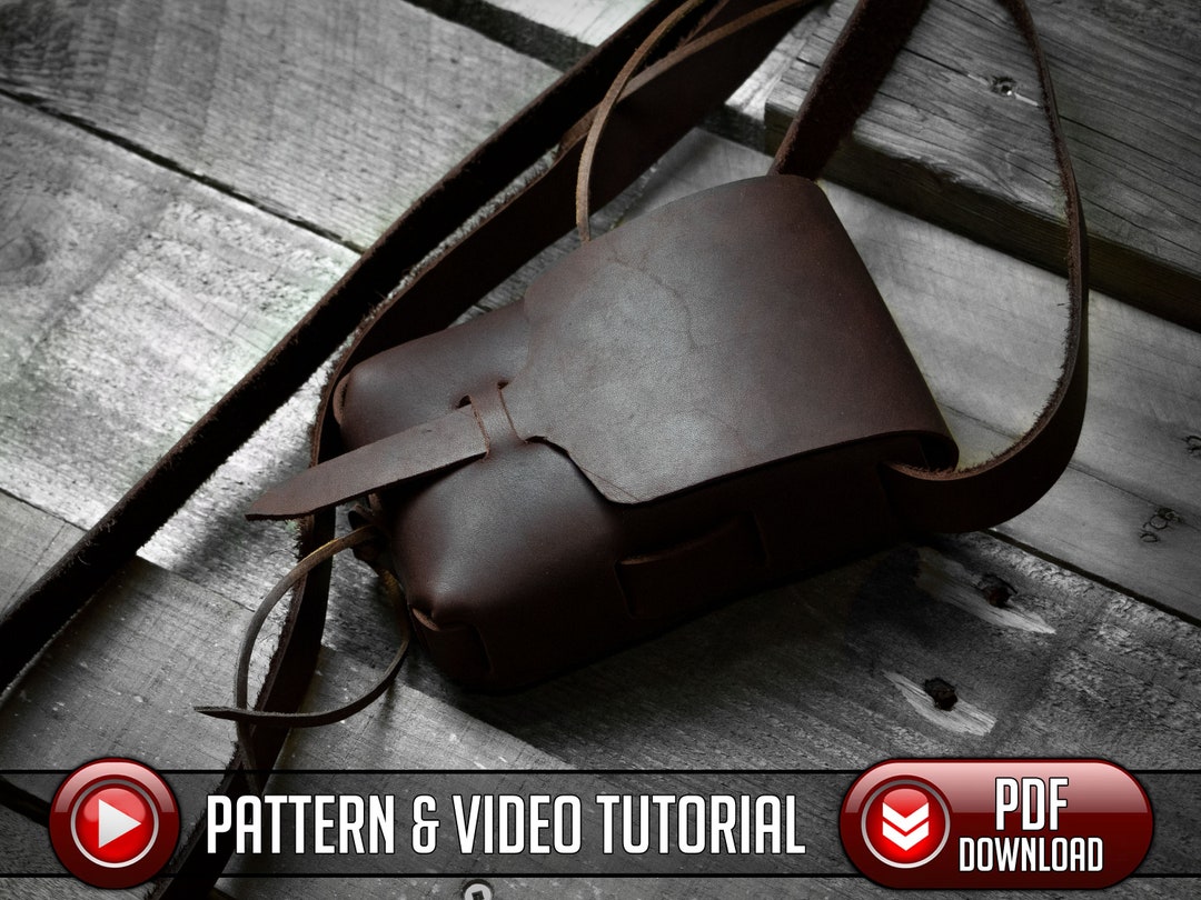 Leather Pouch Pattern / Bag Pattern / Digital Download - PDF - SVG ...
