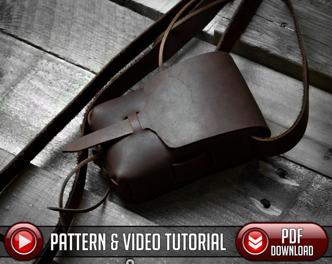 Leather Pouch Pattern / Bag Pattern / Digital Download PDF SVG LASER - Etsy