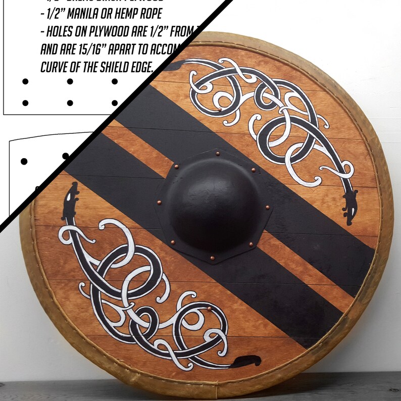 Rawhide Shield Edging Pattern / Digital Download | Etsy