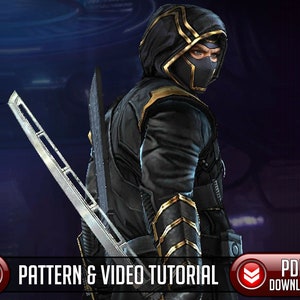 Leather Ronin Costume Pattern Pack / Leather Hawkeye Costume Pattern ...