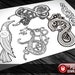 Leather Demi Gauntlet Pattern / Viking Knotwork - / SCA / Larp ...