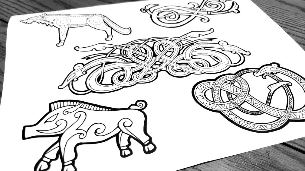 Viking Artwork Bundle / All My Artwork / Digital Download - 25% off ...