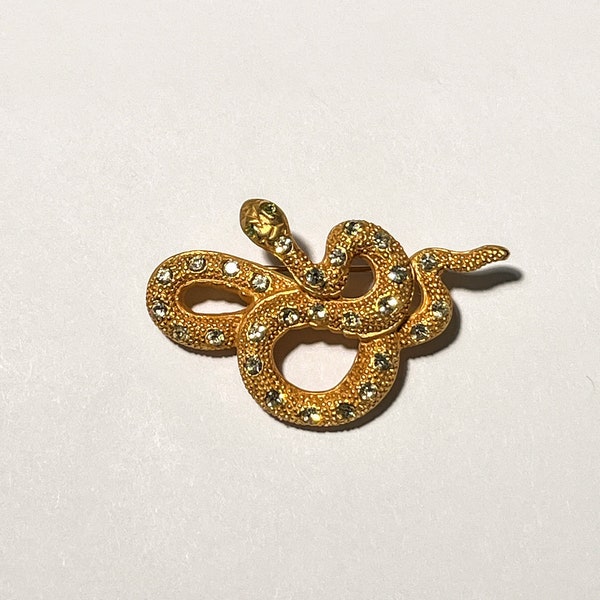 Snake Brooch - Etsy