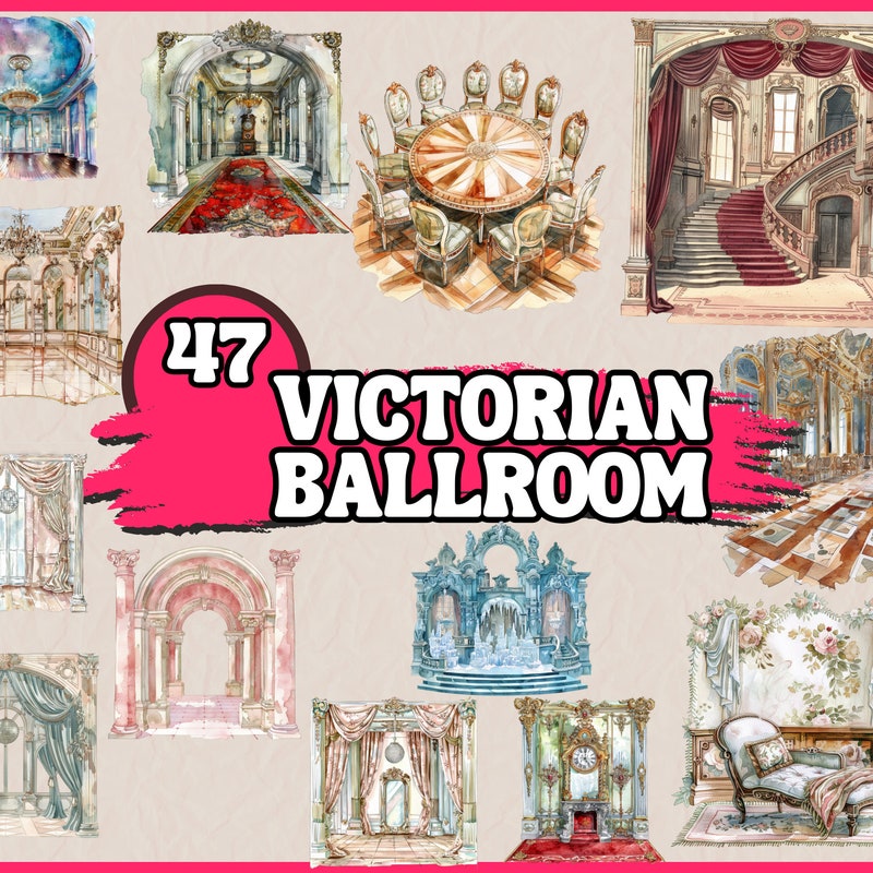 Ballroom Clip Art Svg - Etsy
