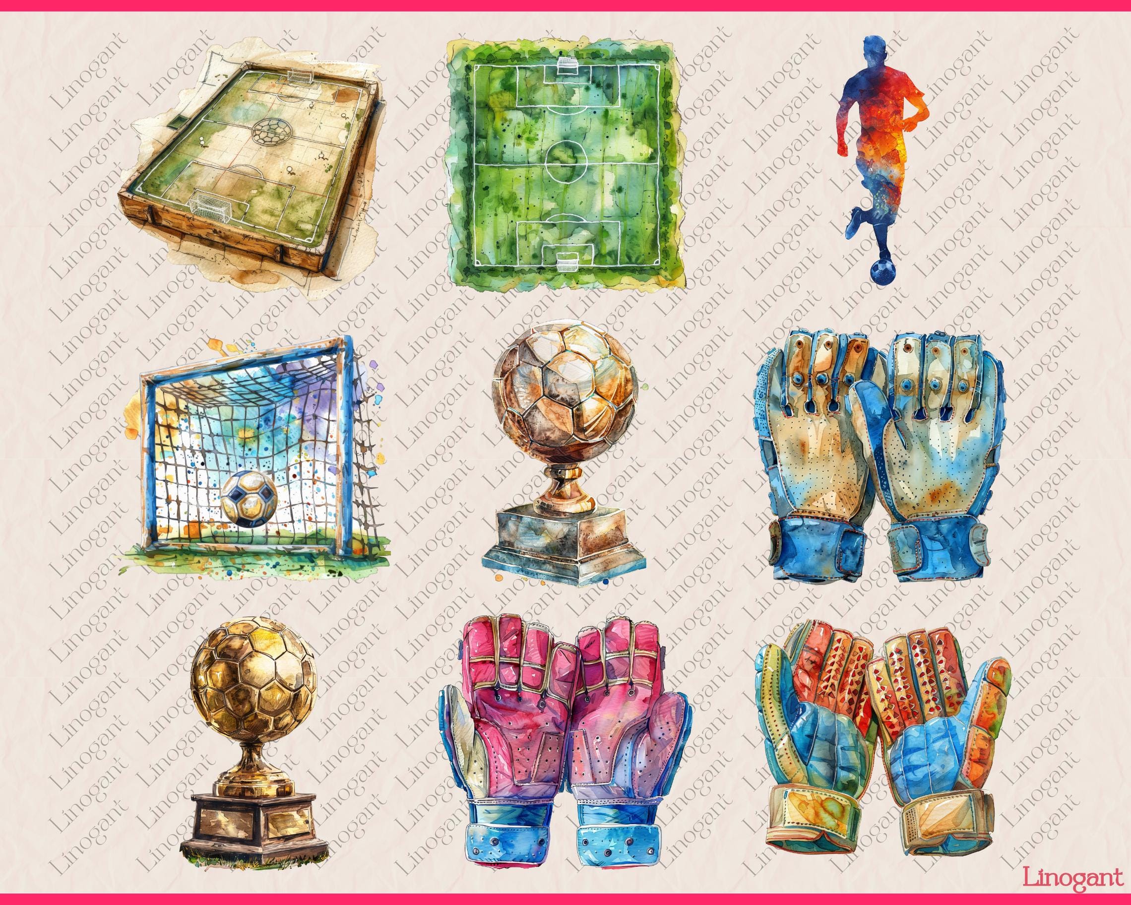 35 PNG Football With Cup Clipart, Funny Sports Soccer Clipart, Football ...