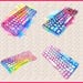 19 PNG Keyboard With Rainbow Colors Clipart, Gaming Keyboard Clipart ...