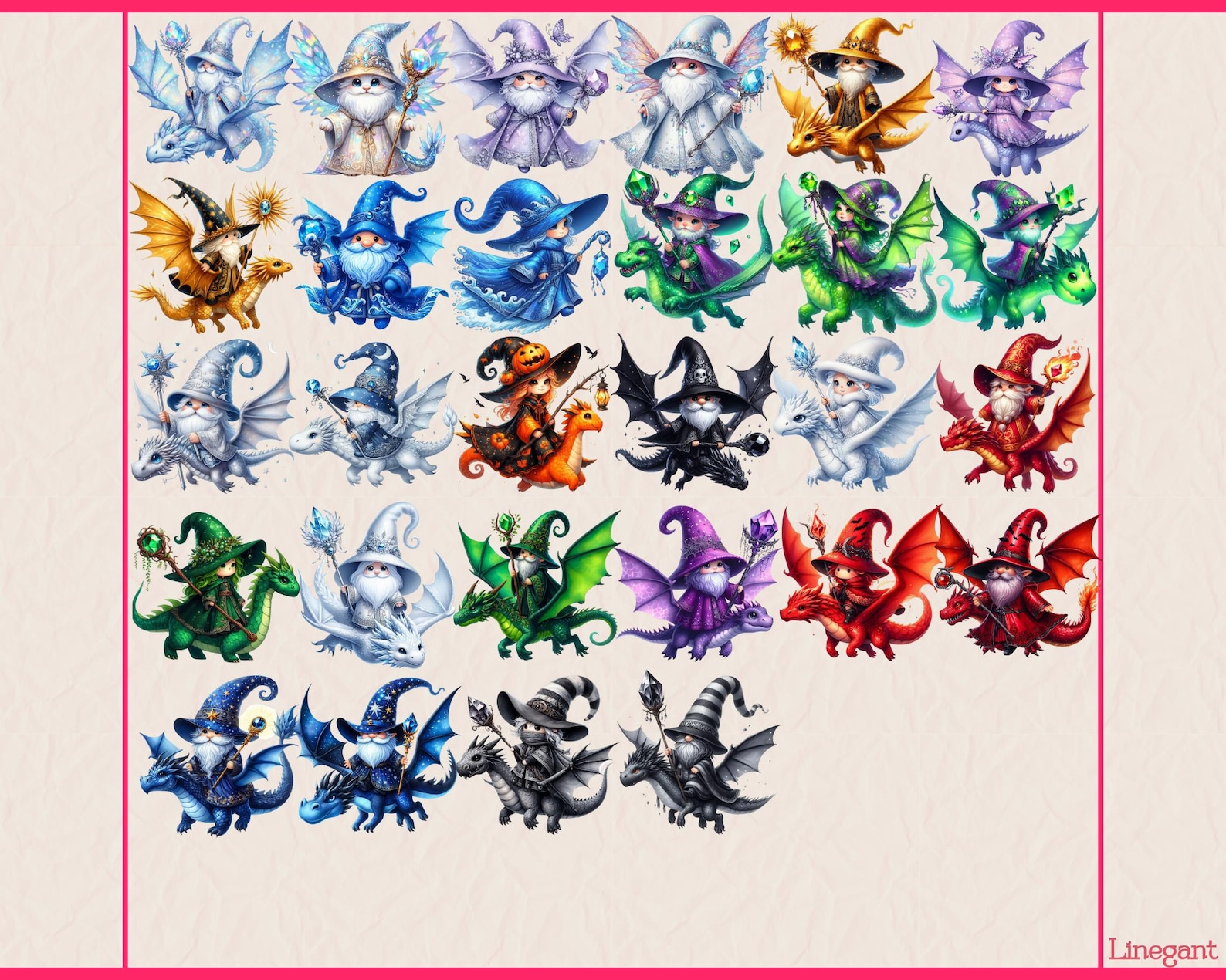 28 PNG Dragon Wizard Gnome Clipart, Cute Gnomes, Riding Gnome, Gnome ...