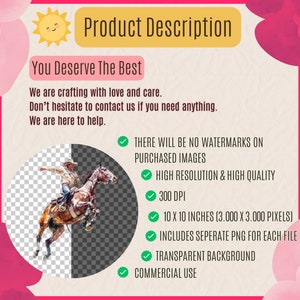 Watercolor Western Rodeo Clipart Bundle, Riding Horse and Bull Clip Art ...