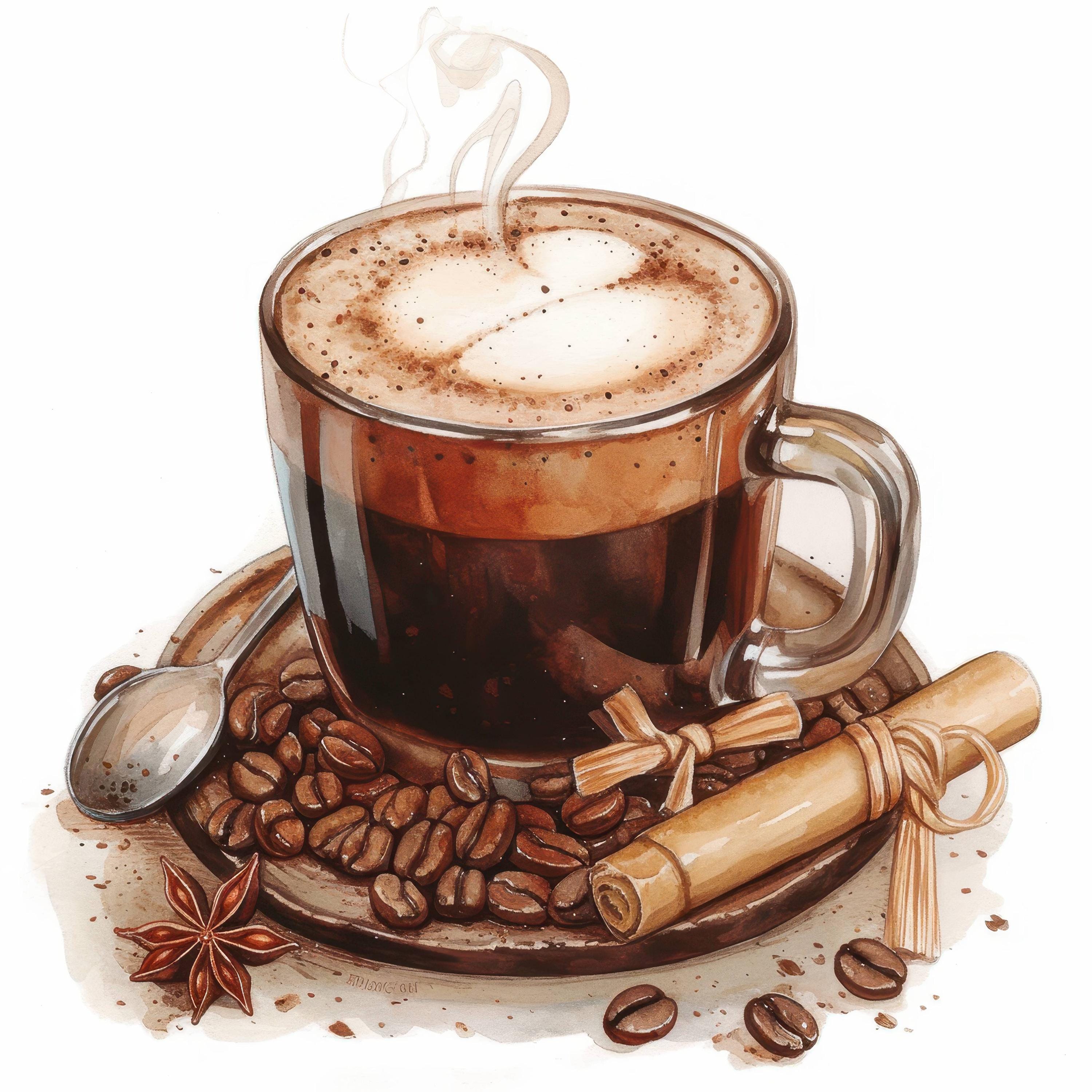 13 Cozy Fireplace Hot Chocolate Clipart Bundle, Winter Comfort ...