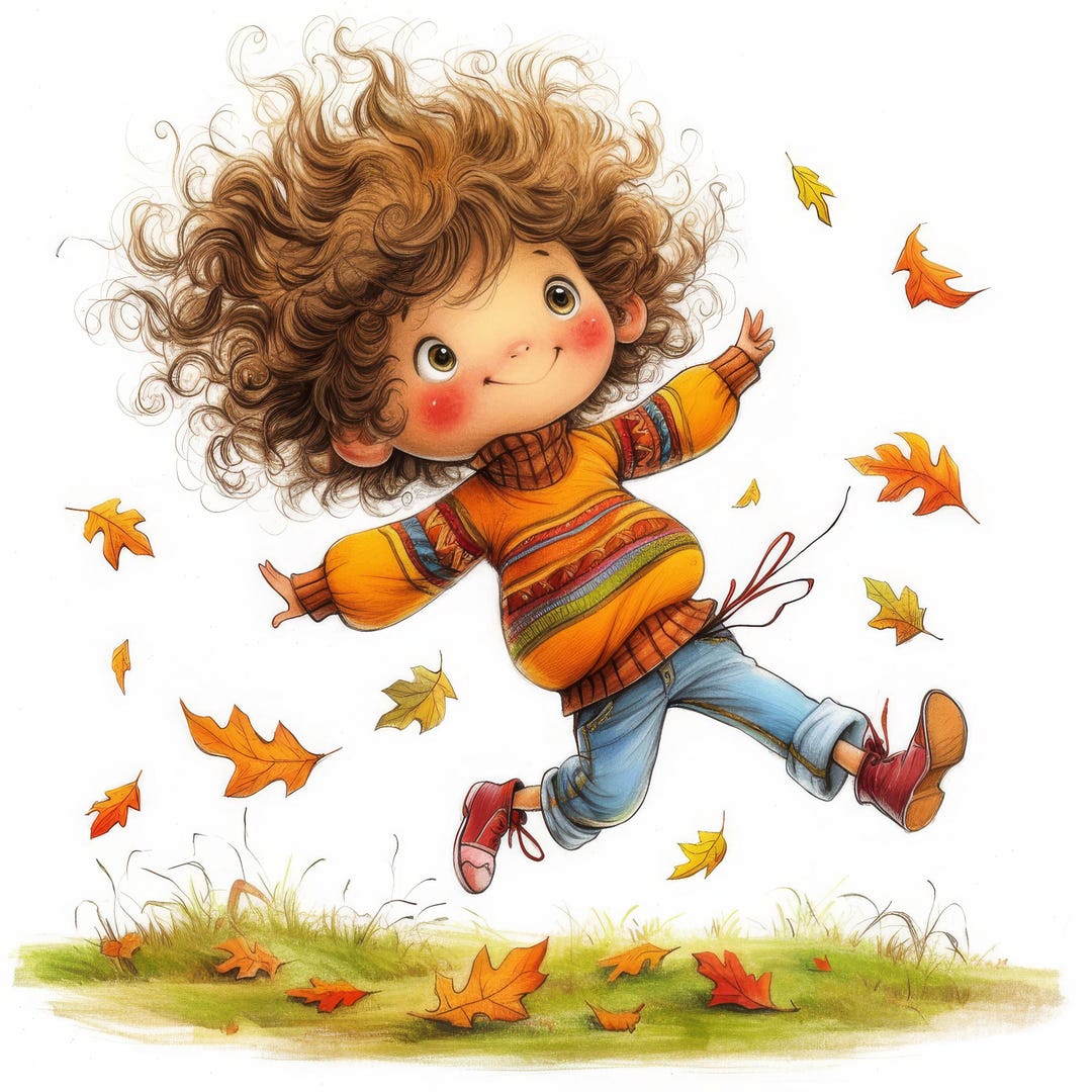 Frazzled Fall Leaf Clip Art 10 High Res Watercolor Jpgs Junk Journaling ...
