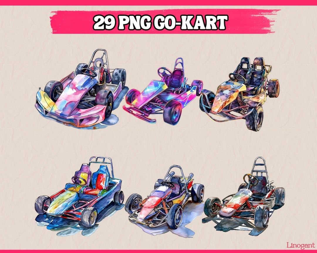 29 PNG Go-kart Cars Clipart, Extreme Sports Clipart, Go-kart Karting ...