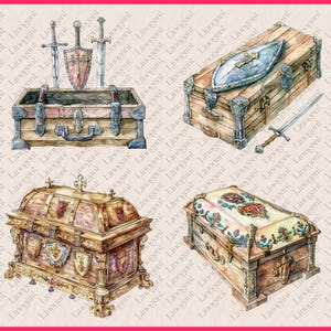 18 PNG Medieval Funeral Clipart | Middle Age Coffin With Ornaments ...