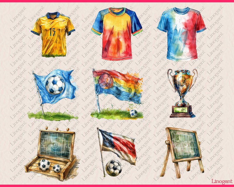 35 PNG Football With Cup Clipart, Funny Sports Soccer Clipart, Football ...