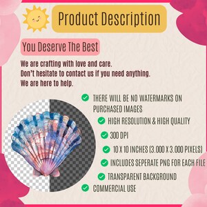 Watercolor Coral and Seashells Clipart Bundle, Under Sea With Coral ...