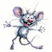 10 Funny Frazzled Mouse, Commercial Use, Whimsical Mice Ephemera ...