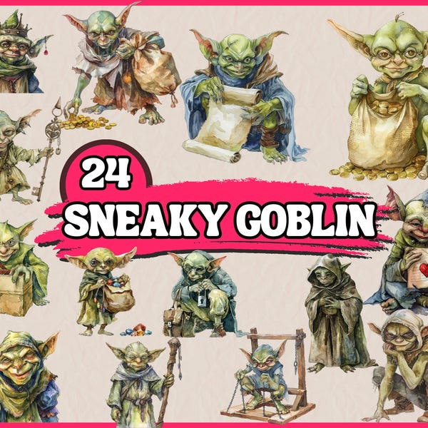 Dnd Character Art Goblin - Etsy