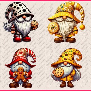 24 PNG Gnomes With Cookie Clipart, Cute Gnome, Cookie Gnome, Gnome ...