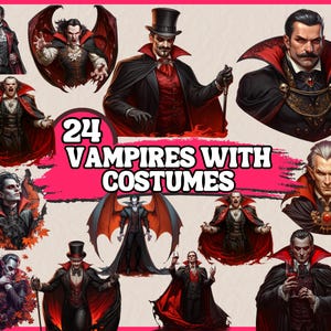 24 PNG Vampire With Costume Clipart, Wild Vampires, Halloween Vampire ...
