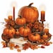 15 Fall Thanksgiving Clipart Bundle, Seasonal Autumn Harvest ...