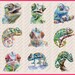 Watercolor Chameleon Clipart Bundle, Chamelon Clip Art Set, Wild Animal ...