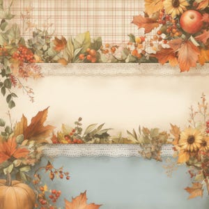 Autumn Tree Leaves Paper Clip Art Bundle 10 High Res Watercolor Jpgs ...