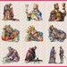 Watercolor Medieval King Clipart Bundle, Fantasy Middle Age Clip Art ...