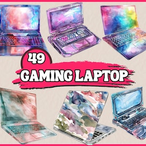49 Laptop Clipart | Rainbow Laptops, Gaming Laptop, Laptop Bundle ...