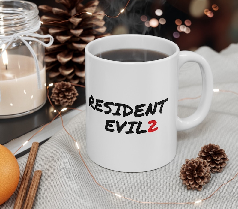 Resident Evil "welcome Leon" Inspired Mug: Leon's Rookie Day Welcome to ...