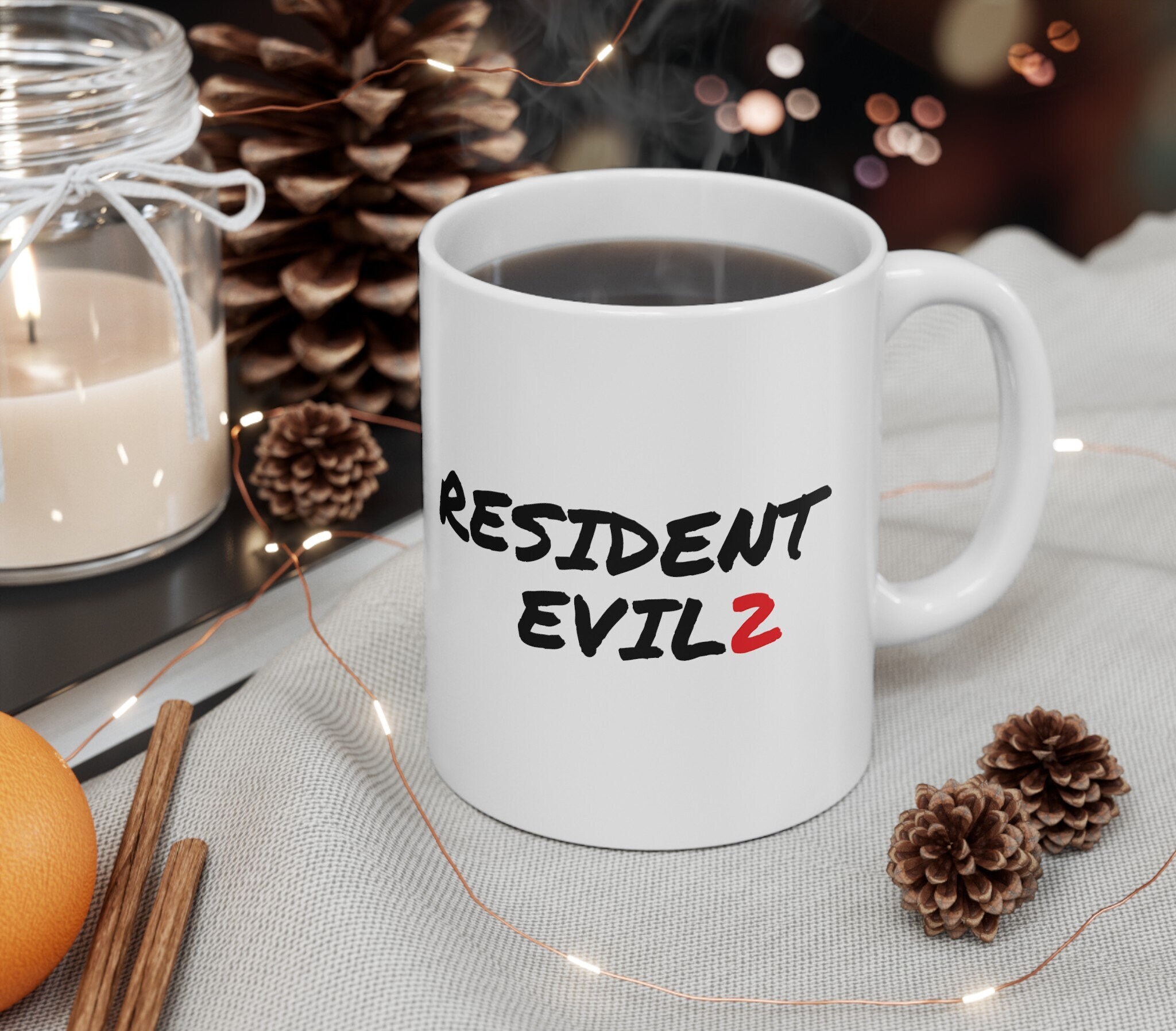 Resident Evil "welcome Leon" Inspired Mug: Leon's Rookie Day Welcome to ...