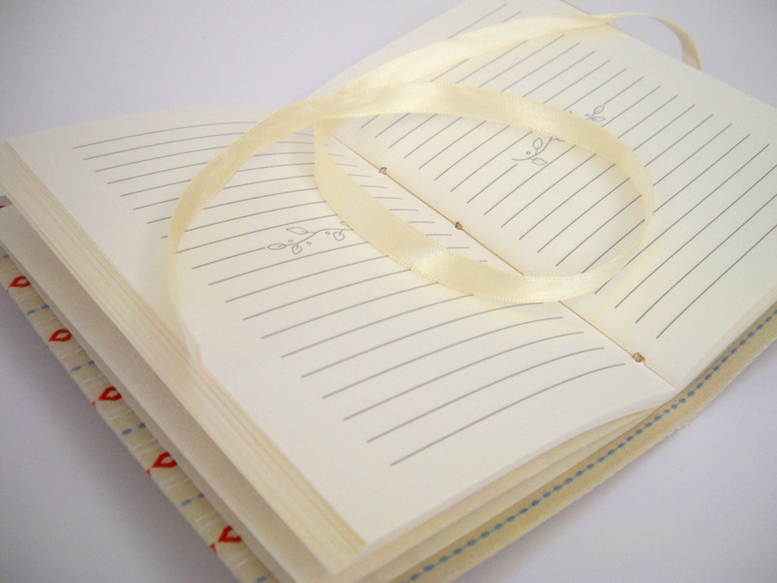 White Brown Writing Journal Diary Notebook Handmade Journal - Etsy