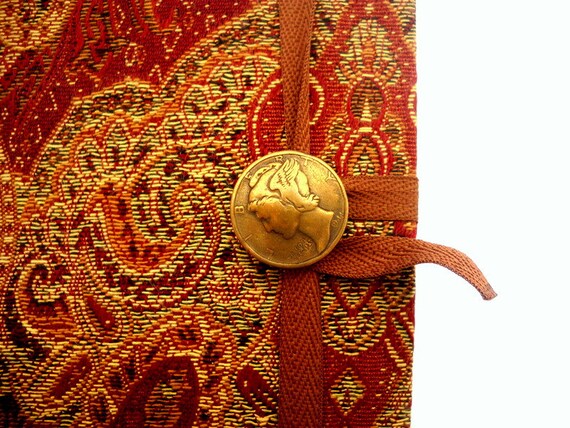 Brown journal notebook diary handmade journals with blank | Etsy
