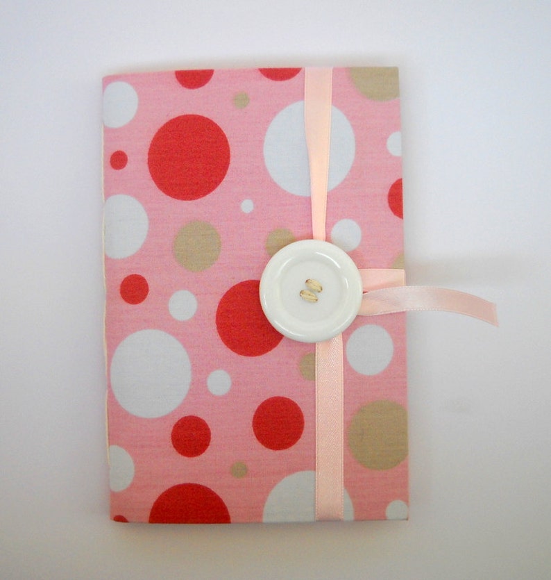 Pink Journal Notebook Diary Girls Journal Pink White Dotted Journal ...