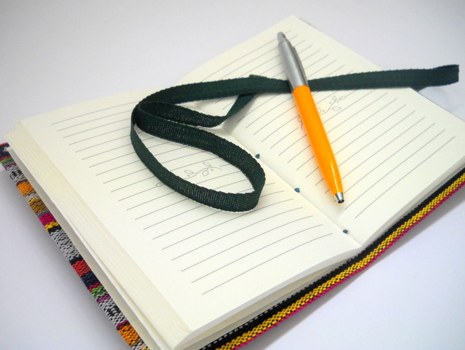 Colorful Grey Stripes Journal Notebook Diary Handmade Journals Blank ...