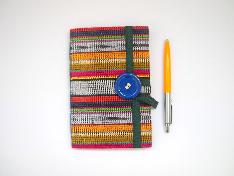 Colorful Grey Stripes Journal Notebook Diary Handmade Journals Blank ...