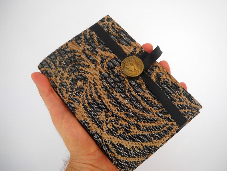 Handmade Writing Journal Notebook With Blank Paper Textured Leaves ...