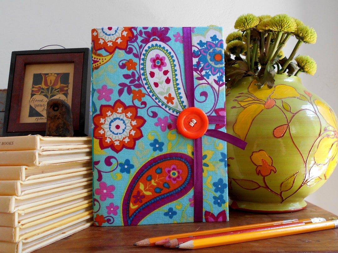 Turquoise Colorful Writing Journal Notebook Diary Blank Memories Book ...