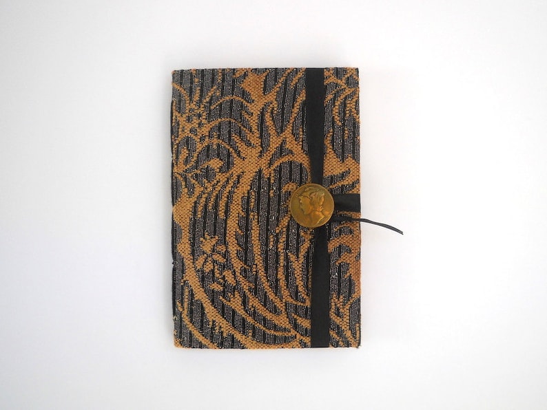 Handmade Writing Journal Notebook With Blank Paper Textured Leaves ...