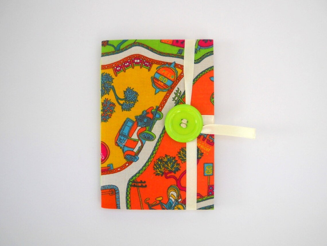 Colorful Children's Journal Notebook Diary Handmade Fabric Journal ...